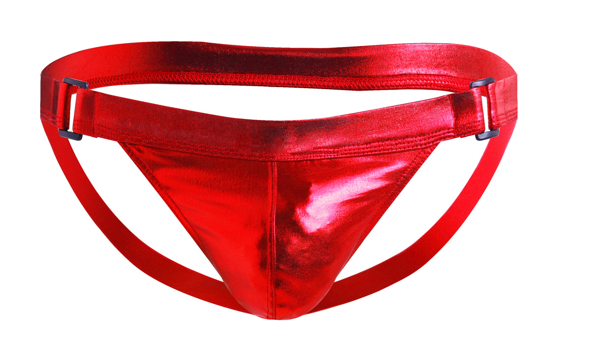 Metallic Jock - Red – Knobs SF